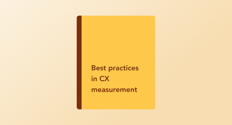 Best practices in CX measurement | Glance CX